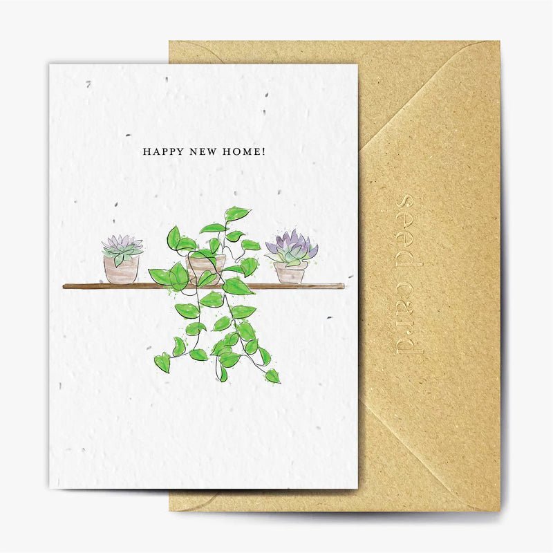 New Home Seed Card – A Little Gift That Grows – Mac and Lilly